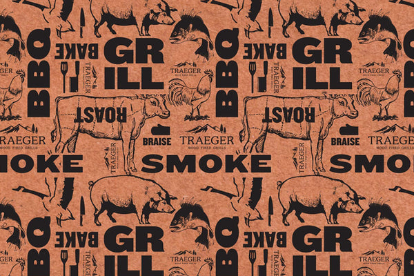 Traeger X Oren Pink BBQ Butcher Paper Roll | The Stove Yard
